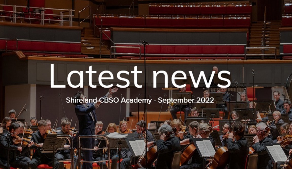 Newsletter - September 2022 - Shireland CBSO Academy