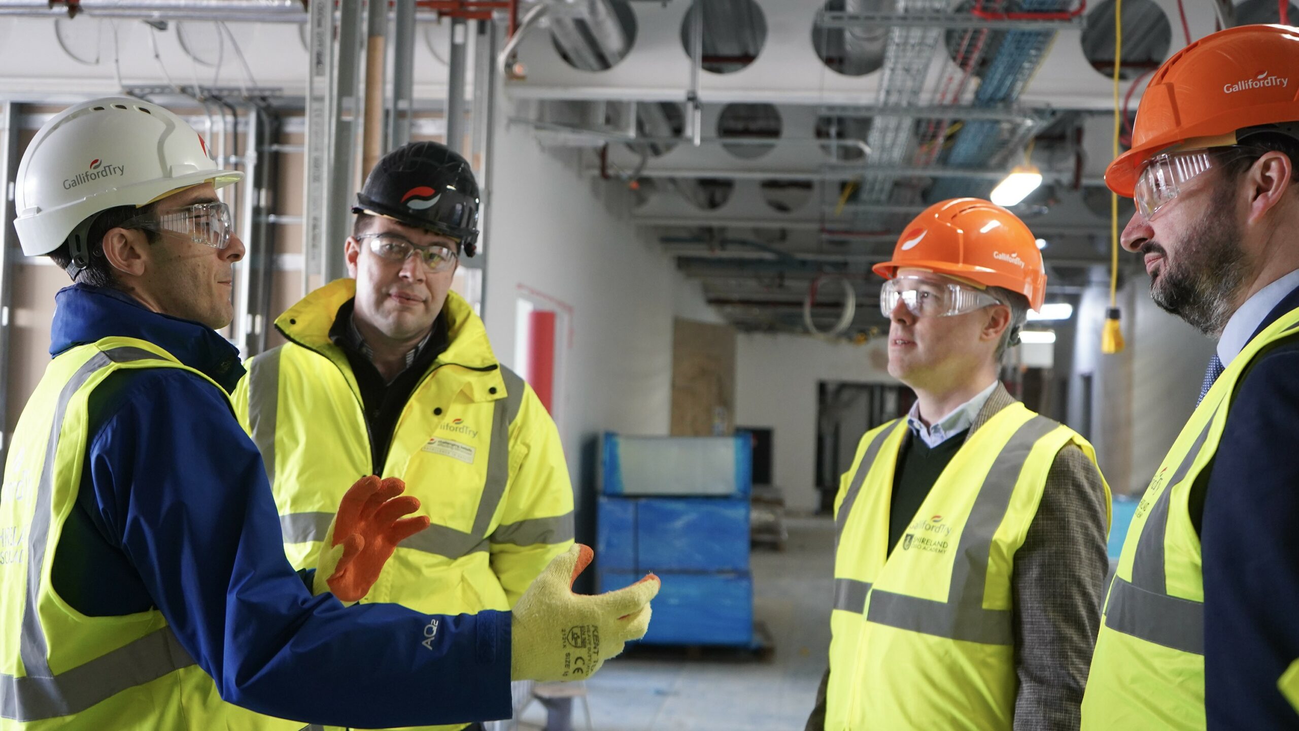 Arts Minister Lord Parkinson visits Shireland CBSO Academy ahead of ...